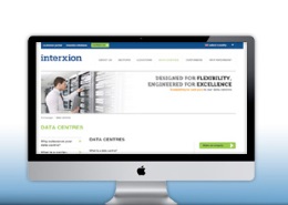 Web content creation for Interxion